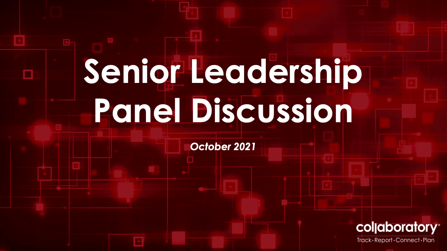 Senior Leadership Panel Discussion - Webinar