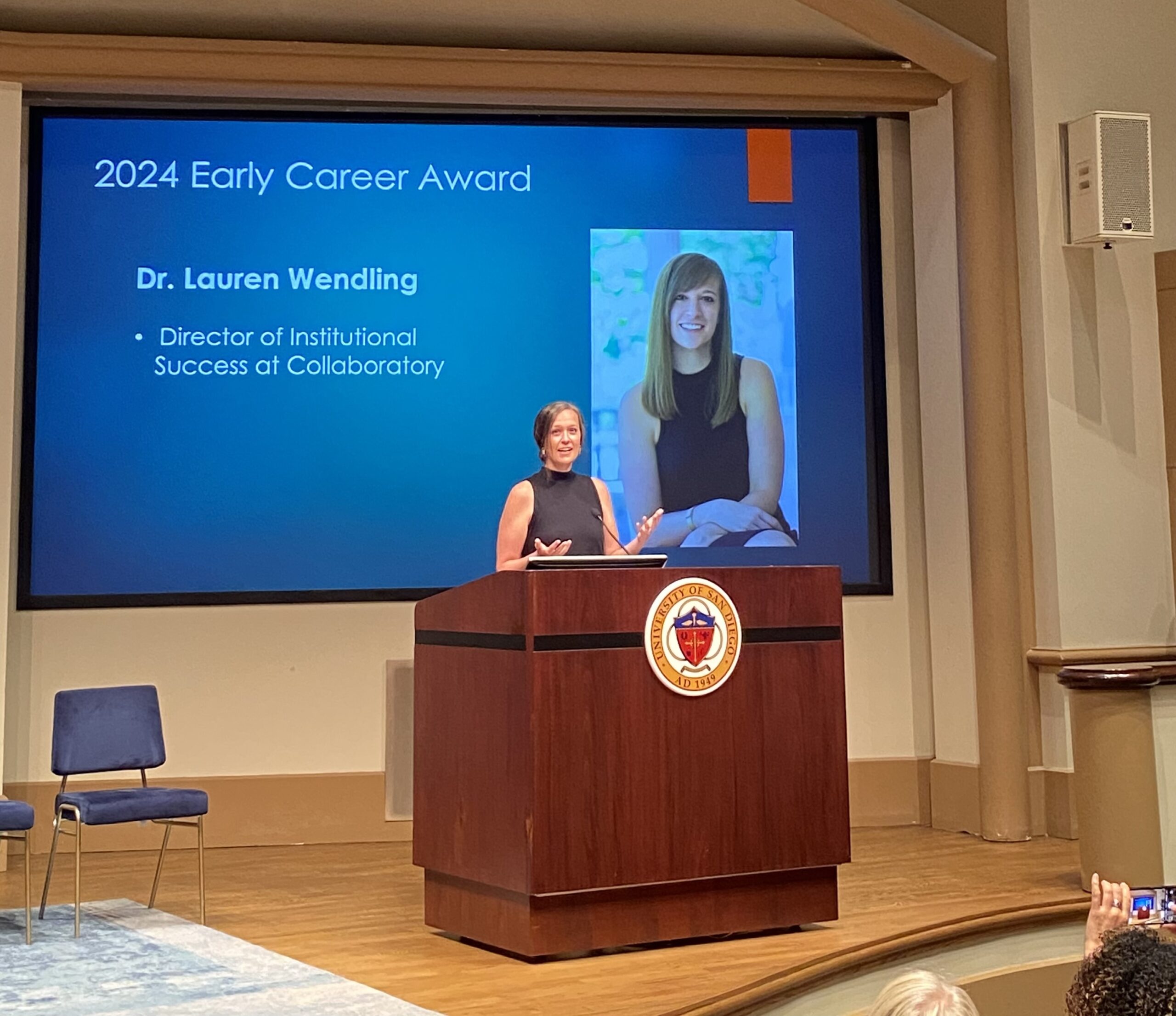 Collaboratory’s Dr. Lauren Wendling Honored with IARSLCE 2024 Early Career Award - Collaboratory